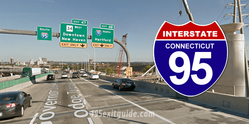 Newly Constructed I-95 Exit 33 in Connecticut Now Open | I-95 Exit Guide