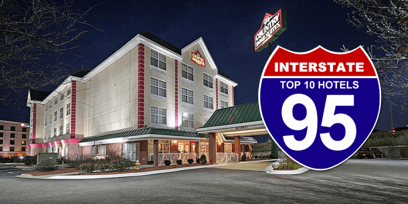 Savvy I-95 Travelers Top 10 Hotels | I-95 Exit Guide