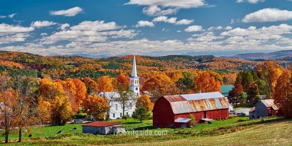Plan Your Fall Foliage Roadtrip Now! Near Peak Soon in Parts of Vermont ...