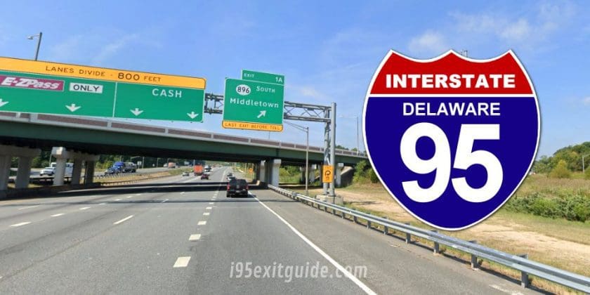 New I-95 Ramp Opening -- Rt 896 to I-95 in New Castle County