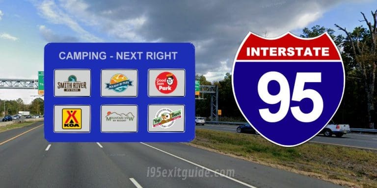 I-95 Camping | Campgrounds and RV Parks Along I-95 | I-95 Exit Guide